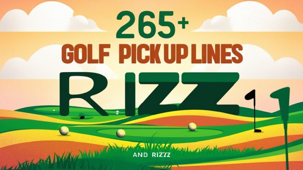 265+ Golf Pick Up Lines And Rizz - Pozy Magazine